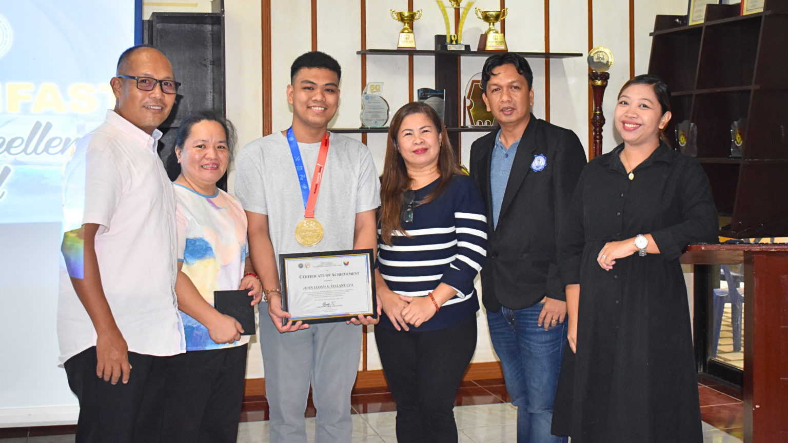 Villanueva Honored with CHED-UnIFAST Academic Excellence Award ...
